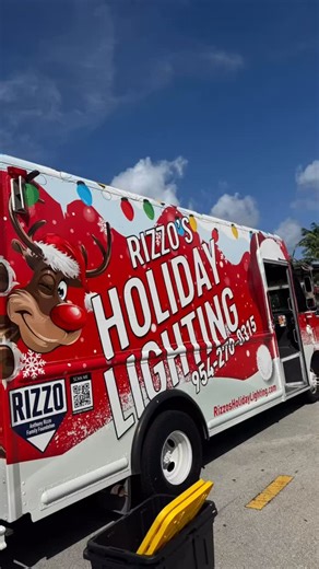 🎄🚚 The Rizzwold’s have you covered! Our fleet’s rolling out to bring the sparkle to your street, one home at a time! Don’t wait ‘til Clark plugs in… call today to schedule your holiday lighting install and make your house the brightest on the block! ✨ #HolidayLights #LuxuryLighting #SouthFloridaChristmas #ParklandFL #BocaRaton #DelrayBeach #WestonFL #HolidaySparkle #ChristmasVacationVibes #LightUpYourHome | Rizzo's Holiday Lighting