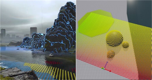 Recreating Death Stranding Odradek Terrain Scanner in Unity