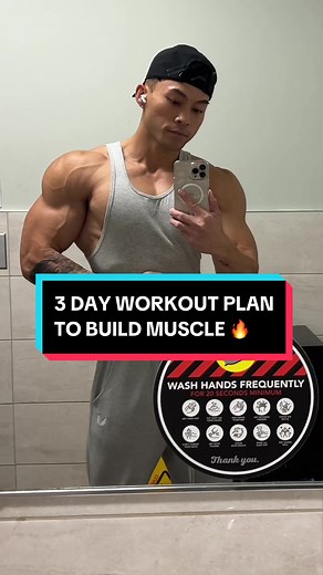3 Day Workout Split for Building Muscle