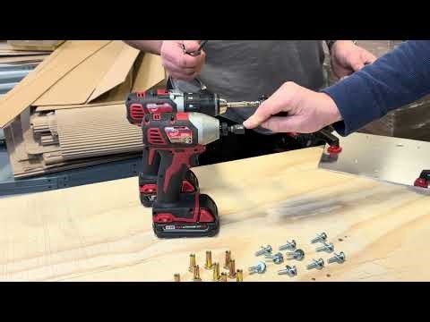 Plus Nut Installation Kit to Install Van Ladder Roof Racks, Van Shelving Storage and other equipment