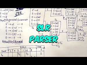SLR parsing with solved example | Compiler Design | Lec-12