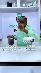 Keep track of your essentials with the Apple Airlag and Samsung Smart Tag 2!NOw available at our shop, the Apple AirTag is going for Ksh. 6,000 each or Ksh. 17,500 for a pack of four, offering seamless tracking and integration with your Apple devices.Alternatively, the Samsung Smart Tag 2 at Ksh. 4,500 provides reliable tracking for Samsung users. Choose the best fit for your tech ecosystem and never lose track of your belongings again! #Smarttracking #apple #Samsung #smarttag2 #phoneplacekenya 