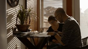 Senior Female Sits Glass Top Kitchen Stock Footage Video (100% Royalty-free) 3791023289 | Shutterstock