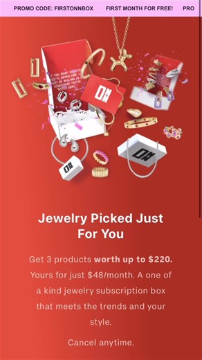 Reward yourself with Onn Box for all the work you have done this month 🏅 #jewelry #subscriptionbox #jewelrysubscriptionbox #jewelrysubcription #onnbox