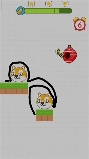 save the dog 🐕 funny drawing 😂 Part time gamer Level 326 #trending #viral