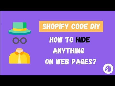 Shopify Code Editing: How to Hide or Remove HTML Elements on Your Store Webpage?