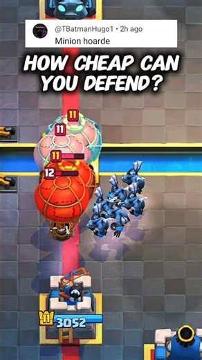 Minion's Explosion 😵 #clashroyale