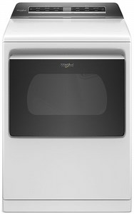 Whirlpool 7.4 Cu. Ft. White Front Load Gas Dryer With Advanced Moisture Sensing - WGD8127LW
