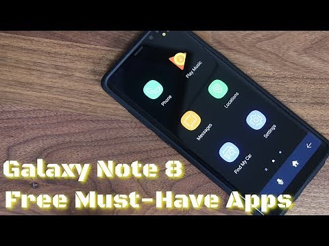 5 Must-Have Apps for Samsung Galaxy Note 8 (free & without ads)