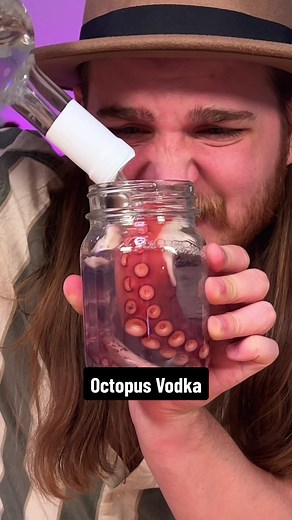 Octopus Tentacles Infused in Vodka: A Unique Experiment
