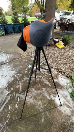 Foam Machine for Families and Party- see the aftermath of what we clearly a great time!