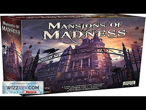 Asmodee Mansions of Madness Board Game (2nd Edition) Dive into Lovecraftian