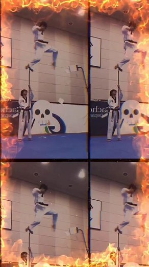 MASTERING TAEKWONDO BOARD BREAKING TECHNIQUE'S🥋🔥☠️ #taekwondo #boardbreaking #taekwondomartialarts