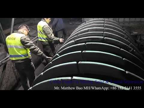 iron ore concentrates slurry separation filter video