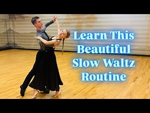 Learn This Beautiful Waltz Routine Demonstrated By Roma & Marta With Figure Names & Timing😍