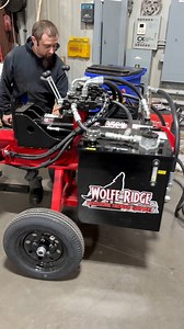 The 35C with⚡️electric motor option - 6.5 second cycle time! #WolfeRidge #Professional #Firewood #Equipment #GetSplitDone #Electric #LogSplitter | Wolfe Ridge Professional Firewood Equipment