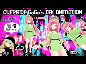 How Do I Change GoGo Loco AFK Back to My Original? - Ask Luci B. - VRChat Booth Model Tutorial