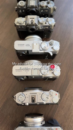 The best advice I have for deciding which Fuji camera is right for you (or any camera really) is to do lots of research! Especially if you can test any out at a local camera store 📷🤍 #fujifilm #fujifilmxt30ii #fujifilmx100vi #fujifilmxm5 #fujifilmxt5 @FUJIFILM X/GFX USA