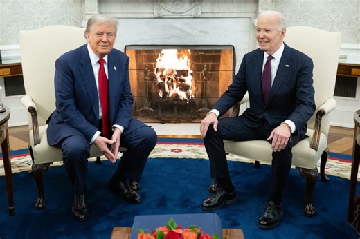 Trump Biden Meeting: Body Language Experts on the Handshake, Postures
