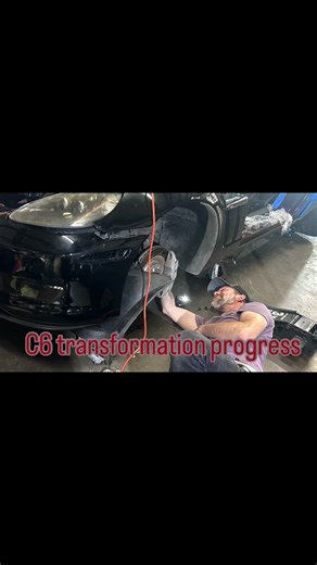 Sean Gee on Instagram: "C6 wrap progress"