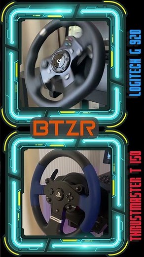 Logitech G920 vs Thrustmaster T150