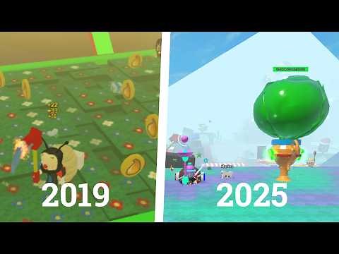 7 years of Bee Swarm Simulator progress in ONE video