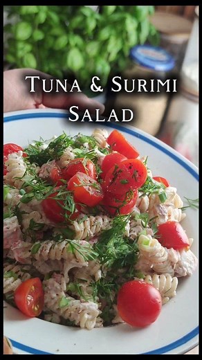 Tuna & Surimi Salad My older sister brought this salad to our kitchen, maybe 25 years ago 😁 I really like it and I make from time to time. All the instructions in the video. | Cook In Polish - Polish Food Recipes