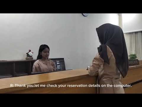 Dialogue 1- front office:check -in process