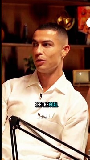 Ronaldo talking about his 1st greatest goal ever... iconic. #football