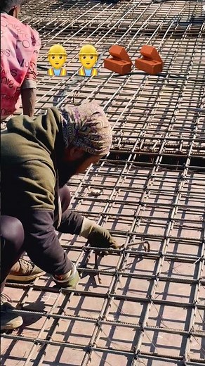 Chair Fixing in slab Reinforcement in Hospital Building #bollywood #construction #viral #shorts
