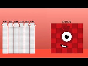 Getting Mega in Senary!Numberblocks Addition Fun