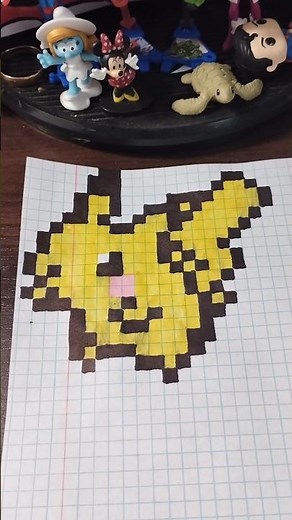Pokémon Pikachu pixel art