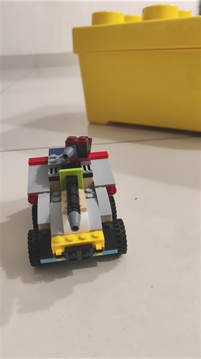 I MADE A LEGO TANK USING LEGO CLASSIC#lego#tank#military#lego classic