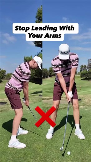 To get great compression with our irons we need to be using our body. This is a great drill to get better body rotation while also compressing the ball and getting good extension through the shot. If you need a guided plan to follow to achieve this pure compression #golf #golfswing #golftips #fyp #golftipsdaily