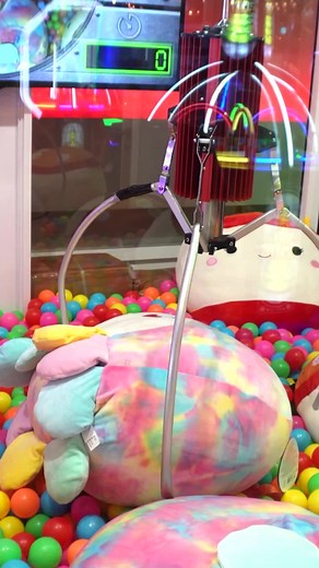 Extremely BIG Claw Machine Win! #arcade #clawmachine #win | clawmachine