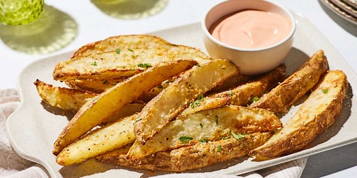 Oven-Fresh Seasoned Potato Wedges