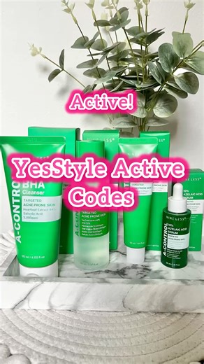 YesStyle coupon codes 😍 december 2025 😍 rewards code SKINWITHN010 #yesstyle #yesstylecodes