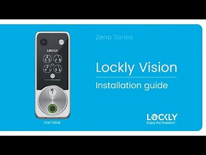 Lockly Vision Deadbolt Edition Zeno Series FULL Installation Video