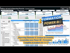 Tableau de Bord Financier et reporting Financier - Introduction et présentation de la formation
