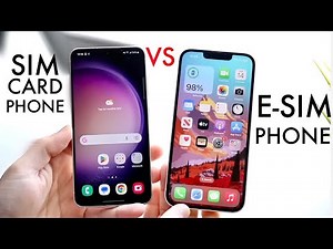 Sim Card Phone Vs E-Sim Phone! (Comparison) (Review)