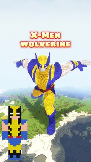 Wolverine Minecraft Build Challenge