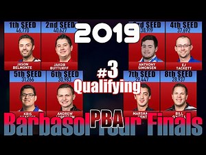 Bowling 2019 PBA Barbasol Tour MOMENT - Qualifying GAME 3