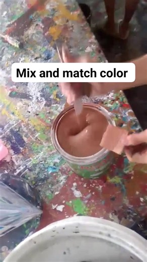 4.5K views · 35 reactions | Mix and match color light brown Color #lightbrown #color #white #black #yellow #red #fbreelsvideo #paintmixingcolor | Roger Ursal Verano | Facebook