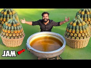 150 kg Pineapple Jam Making Recipe | പൈനാപ്പിൾ ജാം ഉണ്ടാക്കിയാലോ | M4 Tech |