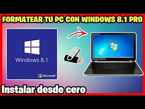 Dale otra vida a tu PC o LAPTOP con WINDOWS 8.1 Pro | Explicación para principiante