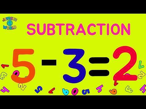 🧮 Subtraction Made Easy for Kids | Learn Minus in 5 Minutes!