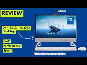 Dell 24 All-in-One Desktop Review 2025 | 23.8" FHD, Intel Core 3, 8GB DDR5, 512GB SSD Best Budget PC