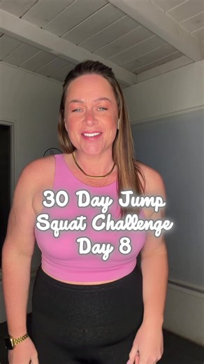 Day 8 of the 30-Day Jump Squat Challenge 💪 It’s never too late to join!! I did my 1 minute of jump squats — now it’s your turn 🙌 Set a timer for 60 seconds and do as many as you can. 👇 Comment below: I did it!! Also, feel free to add how many jump squats did and how you felt! ✔ Jump squats OR regular squats both count ✔ Showing up > doing it perfectly ✔ One minute is enough If you’re tracking progress, don’t forget your Day 1 measurements (waist, hips, thigh) — just for you ❤️‍🩹 I’ll be here