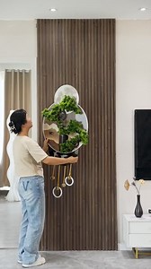 It's a 3d wallpainting. #houseart #led #wallhanging #Crystal #clock #wallart #light #painting #decor | Lee Wallart