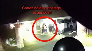 LAPD Shoot Armed Hostage Taker After Girlfriend Held at Gunpoint Northridge, California — A use-of-force investigation is underway after Los Angeles police officers fired their weapons during a domestic violence incident involving a suspect accused of holding his girlfriend hostage at gunpoint in a Northridge neighborhood early Sunday morning. According to the Los Angeles Police Department, the incident began around 2 a.m. Sunday when officers were dispatched to the area of Balcom Avenue and Ray